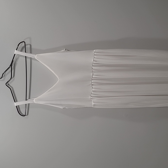 Zara | Dresses | Zara White Midi Dress | Poshmark